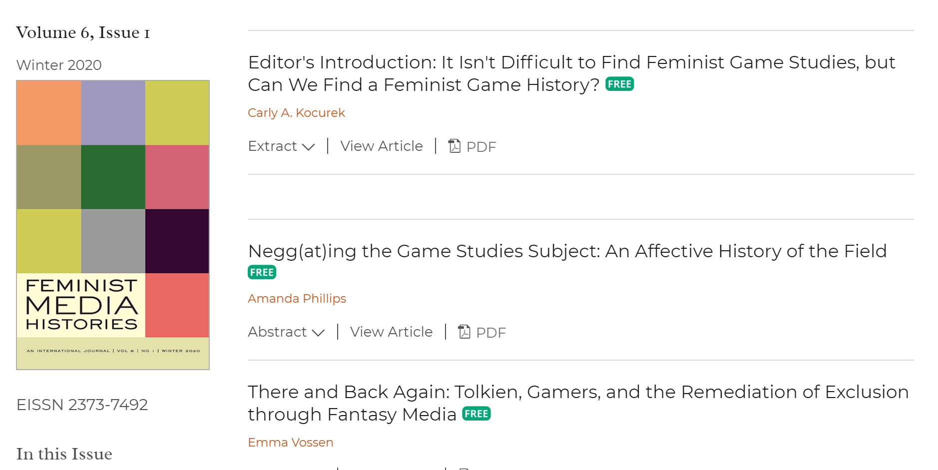 Feminist Video Game Histories - Carly A. Kocurek, PhD - Games ...